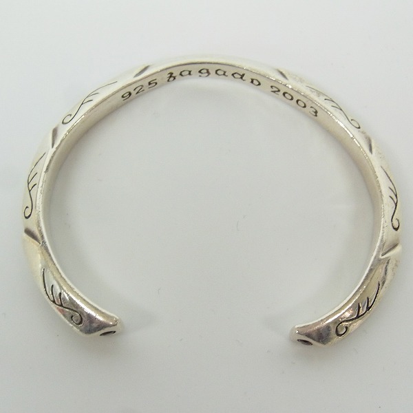 MoonBeams/ムーンビームス ZAGADO バングル シルバー925 石入り/赤の買取実績 - ブランド買取専門店リアクロ