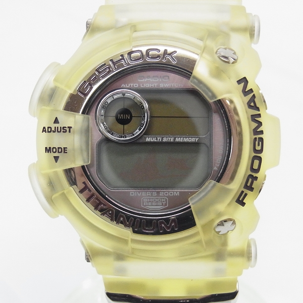 G-SHOCK/Gショック 1999年 W.C.C.S. フロッグマン クリア/DW-9900WC-5T【動作未確認】の買取実績 - ブランド買取専門店リアクロ