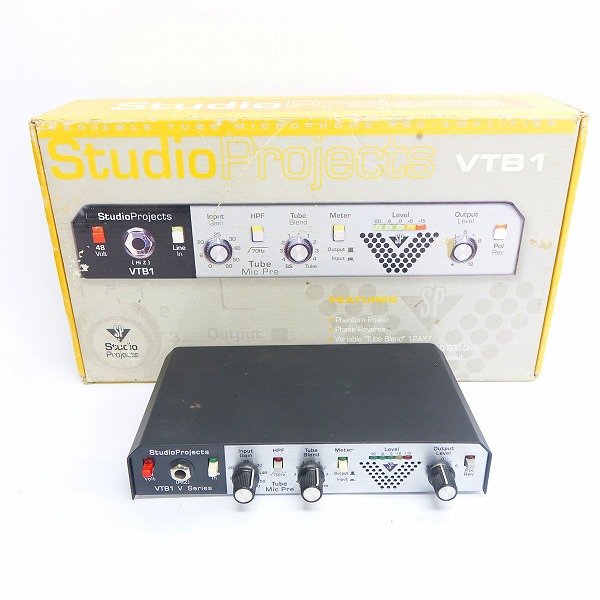 【通電確認済】Studio project/スタジオプロジェクト VTB-1 マイクプリアンプの買取実績 - ブランド買取専門店リアクロ