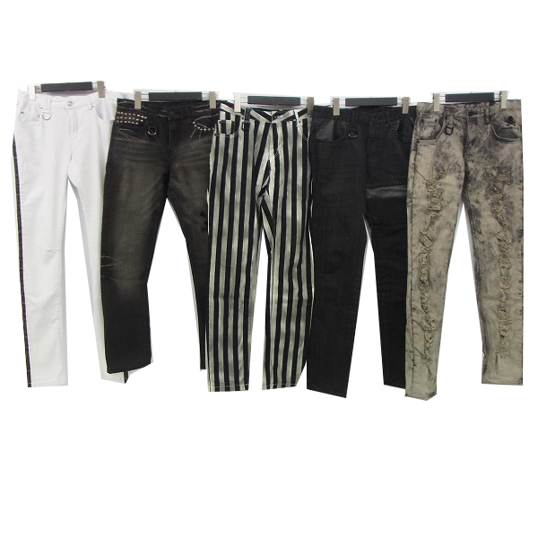 Roen/ロエン×semantic design/セマンティックデザイン スタッズデニムパンツ等 5点セットの買取実績 - ブランド買取専門店リアクロ