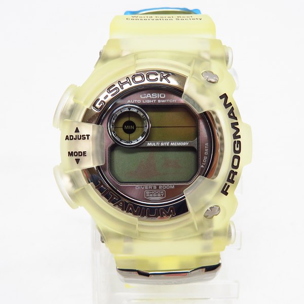 G-SHOCK/ジーショック 1999年モデル W.C.C.S. FROGMAN クリア/DW-9900WC-5T【動作未確認】の買取実績 - ブランド買取専門店リアクロ