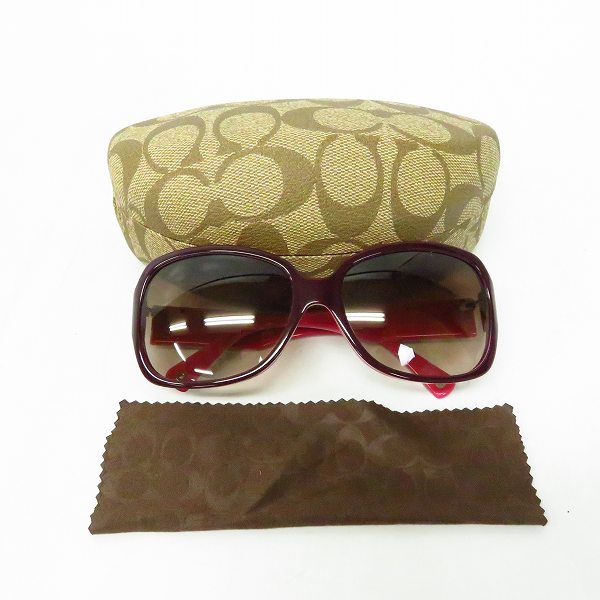 COACH/コーチ サングラス TASHA S846 パープル×ピンク系の買取実績 - ブランド買取専門店リアクロ
