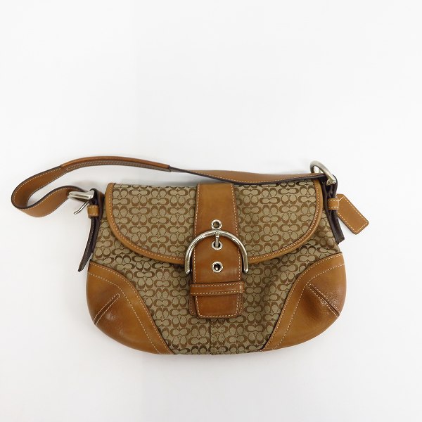 COACH/コーチ ソーホー ミニシグネチャー ショルダーバッグ 6818の買取実績 - ブランド買取専門店リアクロ