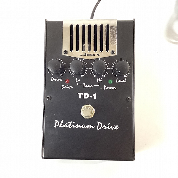 JEN TD-1 Platinum Drive 真空管搭載 ディストーション 歪み系 エフェクター 動作確認済みの買取実績 - ブランド買取専門店リアクロ