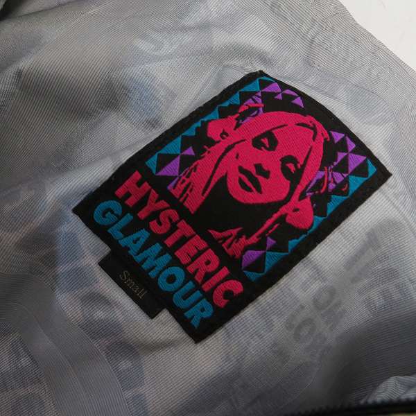 HYSTERIC GLAMOUR/ヒステリックグラマー HYS PUNISHMENT SCHOOL 総柄 ナイロンジャケット 0261AB06/Sの買取実績 - ブランド買取専門店リアクロ