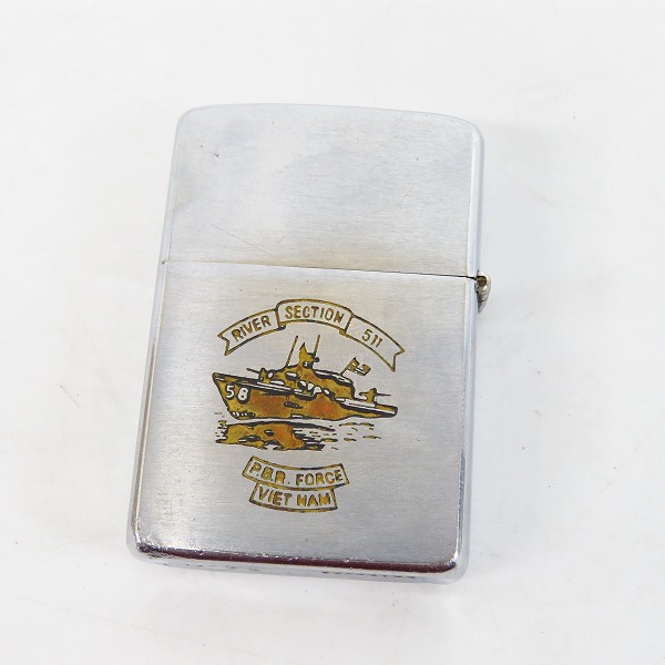 ZIPPO/ジッポー ヴィンテージ/ビンテージ US Navy River Division 554/RIVER SECTION 511 刻印 ...