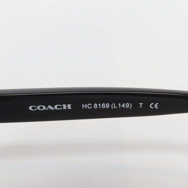 COACH/コーチ サイドロゴ サングラス/アイウェア HC8169 500211の買取実績 - ブランド買取専門店リアクロ