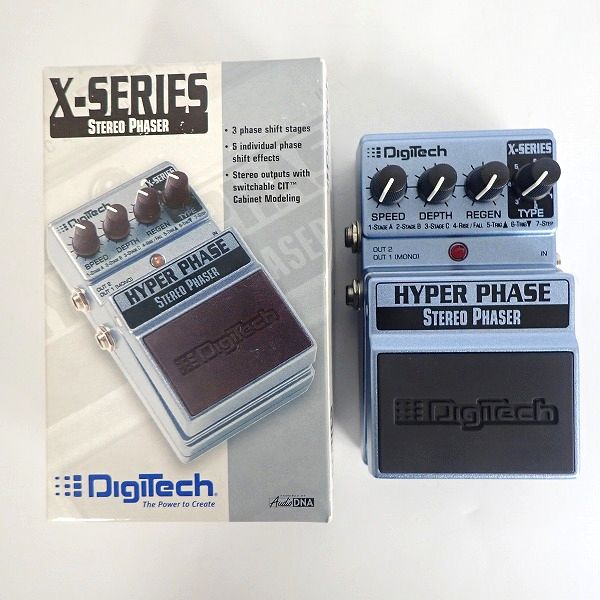 DigiTech/デジテック HYPER PHASE/STEREO PHASER フェイザー エフェクター 箱付き 【動作確認済み】の買取実績 ...