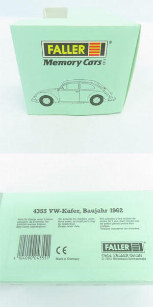 FALLER/ファーラー Memory Cars 4355 VW-KAFEER 1962 ミニカー 1/43の買取実績 - ブランド買取専門店リアクロ