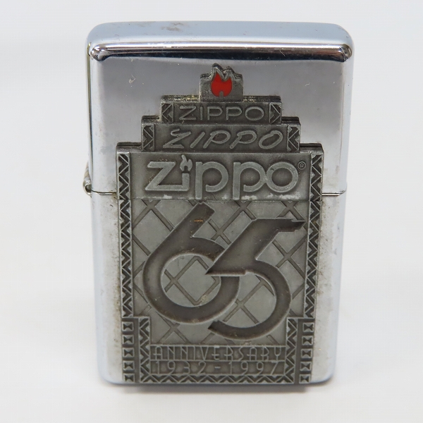 ZIPPO/ジッポー 65th anniversary/65周年/アニバーサリー Limited Edition/リミテッド メタル貼り/1932-1997の買取実績 - ブランド買取専門店リアクロ