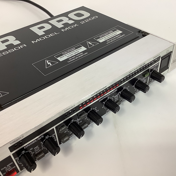 【通電のみ確認済み】BEHRINGER/ベリンガー MDX2200 コンプレッサーの買取実績 - ブランド買取専門店リアクロ