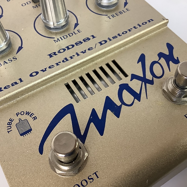【動作確認済み】MAXON/マクソン ROD881 Real Overdrive/Distortion 真空管 歪み系 エフェクターの買取実績 ...