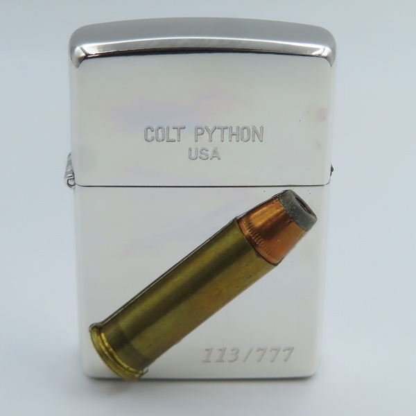 ZIPPO/ジッポー COLT PYTHON コルト パイソン 95年製の買取実績 - ブランド買取専門店リアクロ