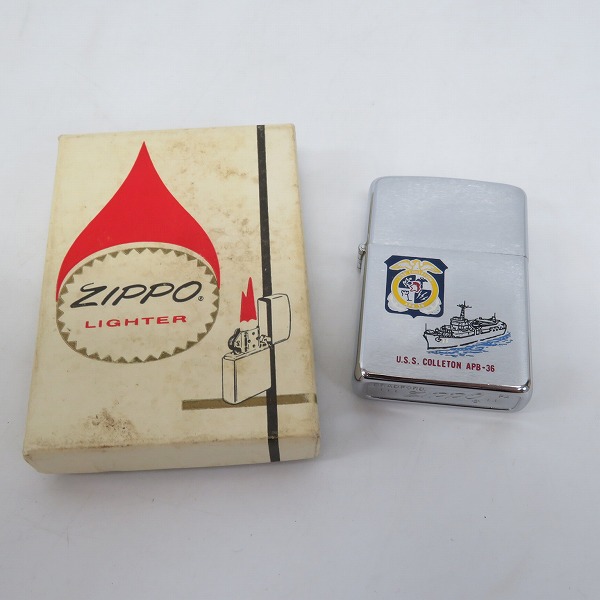 ZIPPO/ジッポー ヴィンテージ アメリカ海軍 USS COLLETON APB-36 1969年製の買取実績 - ブランド買取専門店リアクロ