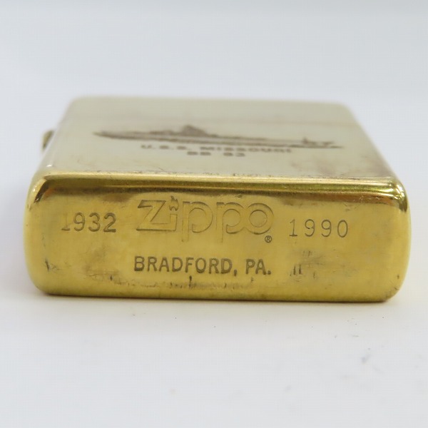 ZIPPO/ジッポー アメリカ海軍 U.S.S. MISSOURI BB 63 1932 1990年製の買取実績 - ブランド買取専門店リアクロ