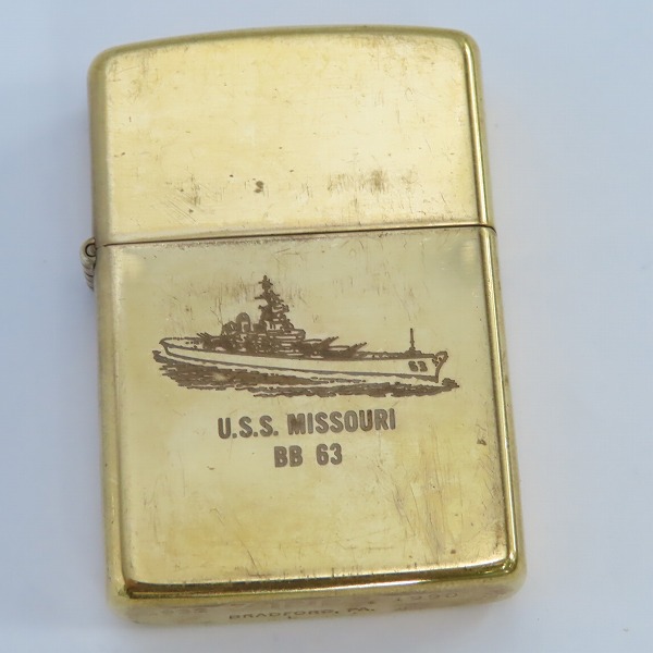 ZIPPO/ジッポー アメリカ海軍 U.S.S. MISSOURI BB 63 1932 1990年製の買取実績 - ブランド買取専門店リアクロ