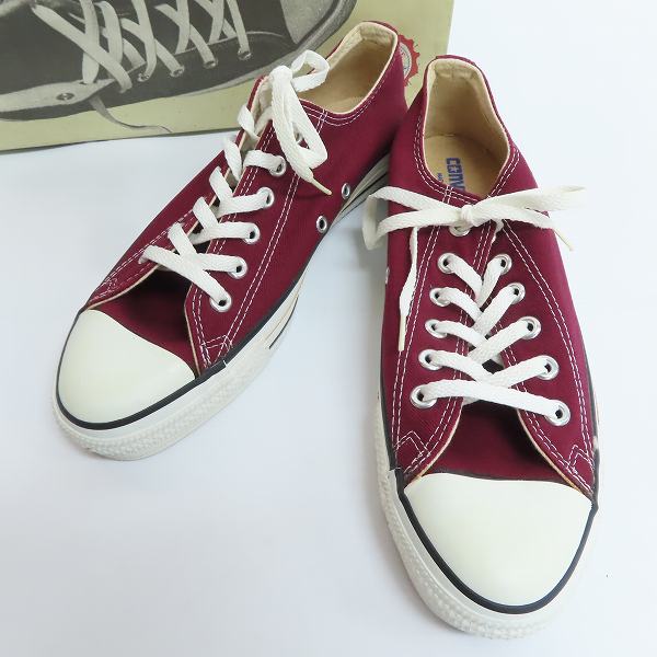 CONVERSE/コンバース ALL STAR OX USA製 MAROON M9691 スニーカー /7.5の買取実績 - ブランド買取専門 ...
