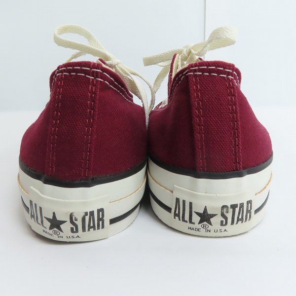 CONVERSE/コンバース ALL STAR OX USA製 MAROON M9691 スニーカー /7.5の買取実績 - ブランド買取専門 ...