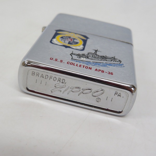ZIPPO/ジッポー ヴィンテージ アメリカ海軍 USS COLLETON APB-36 1969年製の買取実績 - ブランド買取専門店リアクロ