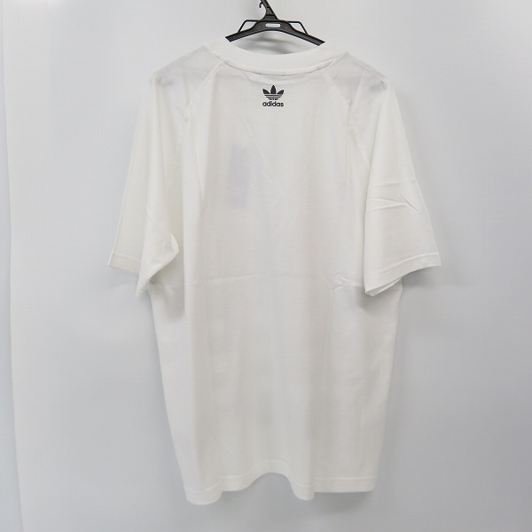 【未使用】 adidas Originals/アディダス BIG TREFOIL TEE/ビッグ トレフォイル Tシャツ/カットソー ホワイト ...