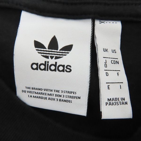 （2）adidas/アディダス アウトライン ショートスリーブ Tシャツ 半袖 ブラック FM3897/Oの買取実績 - ブランド買取専門店リアクロ