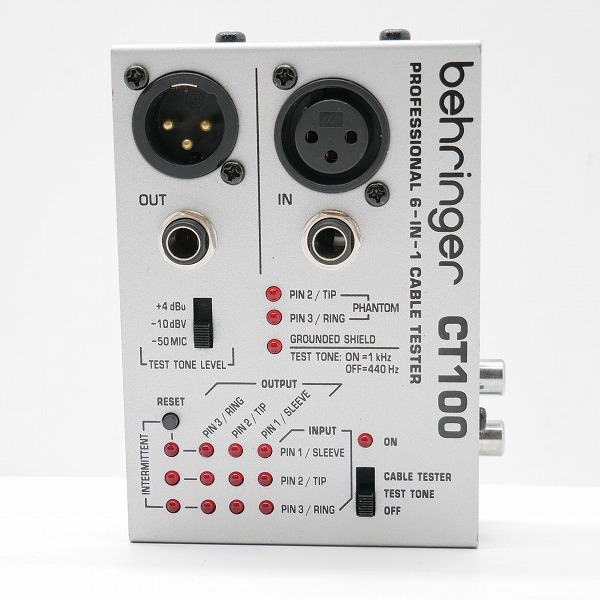 BEHRINGER/ベリンガー CT100 ケーブルテスター【通電確認済】の買取実績 - ブランド買取専門店リアクロ