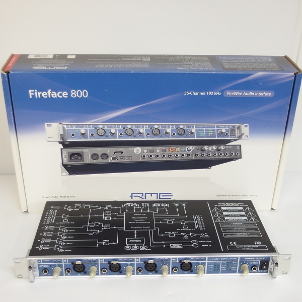 ★【動作未確認】RME/アールエムイー Fireface 800 オーディオインターフェースの買取実績 - ブランド買取専門店リアクロ