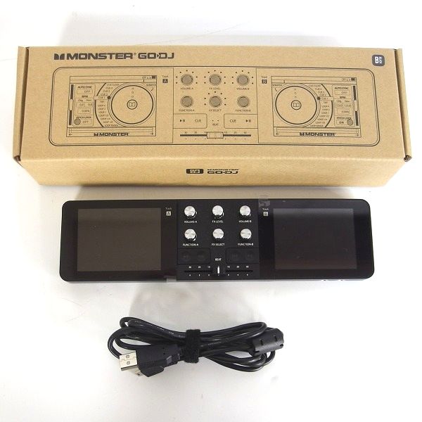 【ジャンク】MONSTER/モンスター GODJ MIXER PTBL ポータブル DJ システム ブラックの買取実績 - ブランド買取専門店リアクロ