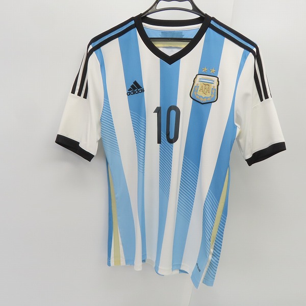 adidas/アディダス アルゼンチン代表 レプリカユニフォーム #10 メッシ G74569/Lの買取実績 - ブランド買取専門店リアクロ