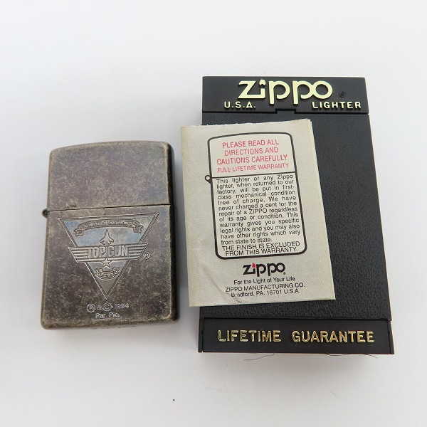 ZIPPO/ジッポー TOP GUN/トップガン/1994年製の買取実績 - ブランド買取専門店リアクロ
