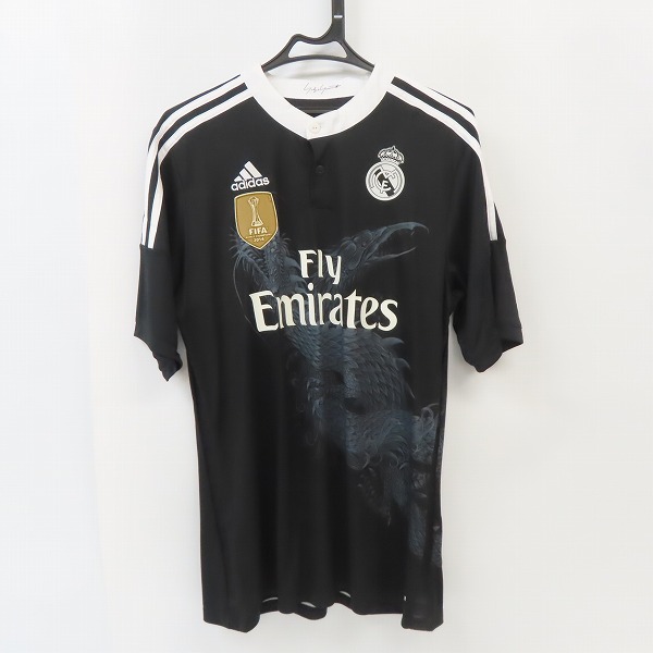 【未使用】アディダス×ヨウジヤマモト レアルマドリード 14/15 サード 半袖 ユニフォーム ＃7 ロナウド/F49264/2XOの買取実績 ...