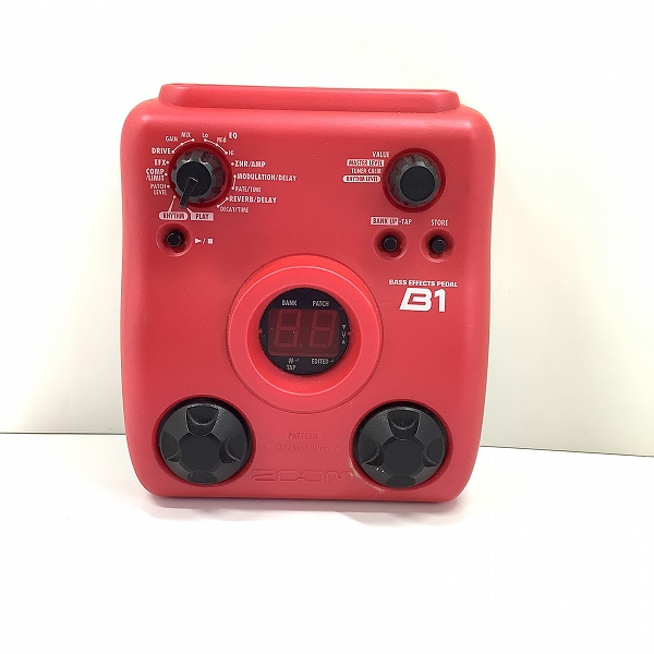 ZOOM/ズーム B1 BASS EFFECTS PEDAL ベース用 マルチエフェクターの買取実績 - ブランド買取専門店リアクロ