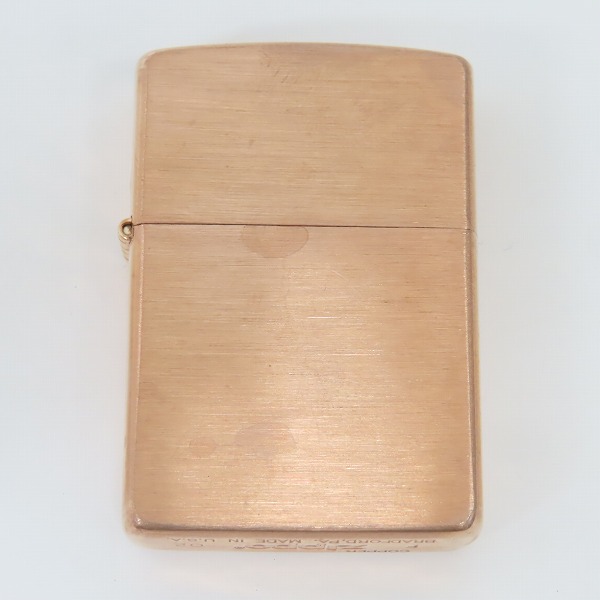 ZIPPO/ジッポー SOLID COPPER/ソリッドカッパー プレーン 2002年製の買取実績 - ブランド買取専門店リアクロ
