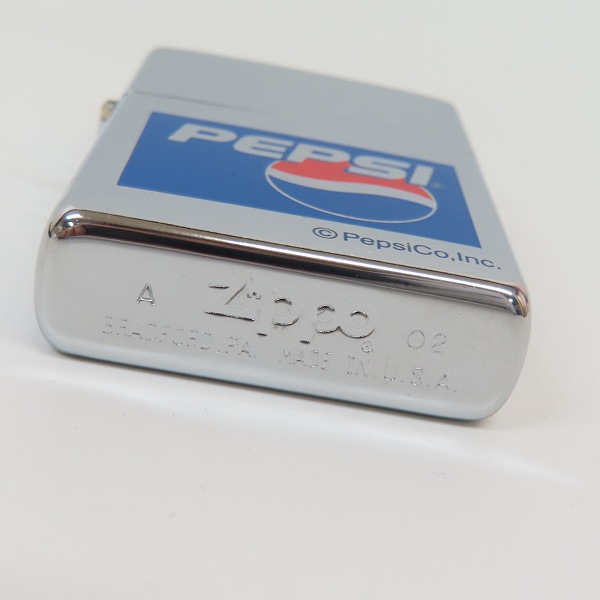 ZIPPO/ジッポー PEPSI COLA ペプシコーラ 02年製 の買取実績 - ブランド買取専門店リアクロ