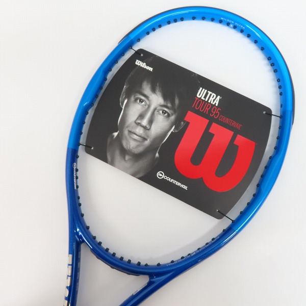 【未使用】Wilson/ウィルソン ULTRA TOUR95 COUNTERVAIL 錦織圭 2019 Limited Edition 硬式 ...