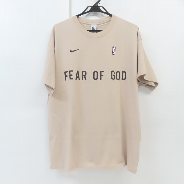 【未使用】NIKE×FEAR OF GOD/ナイキ×フィアオブゴッド WARM UP TEE/半袖 プリント Tシャツ CU4699-140 ...