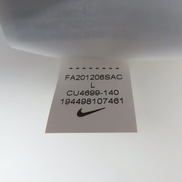 【未使用】NIKE×FEAR OF GOD/ナイキ×フィアオブゴッド WARM UP TEE/半袖 プリント Tシャツ CU4699-140 ...