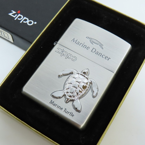 ZIPPO/ジッポー Marine Dancer Marine Turtle 2001年製の買取実績 - ブランド買取専門店リアクロ