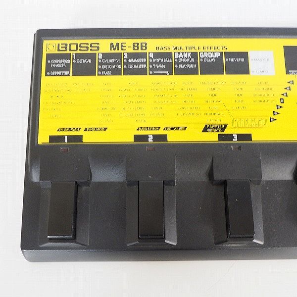 BOSS/ボス ME-8B BASS MULTI PLE EFFECTS ベース用 マルチエフェクター【簡易動作確認済】の買取実績 ...