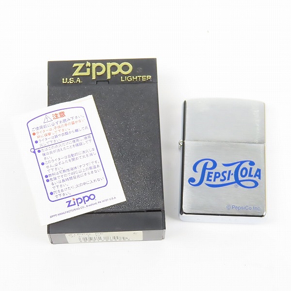 ZIPPO/ジッポー PEPSI COLA/ペプシコーラ 2002年製の買取実績 - ブランド買取専門店リアクロ