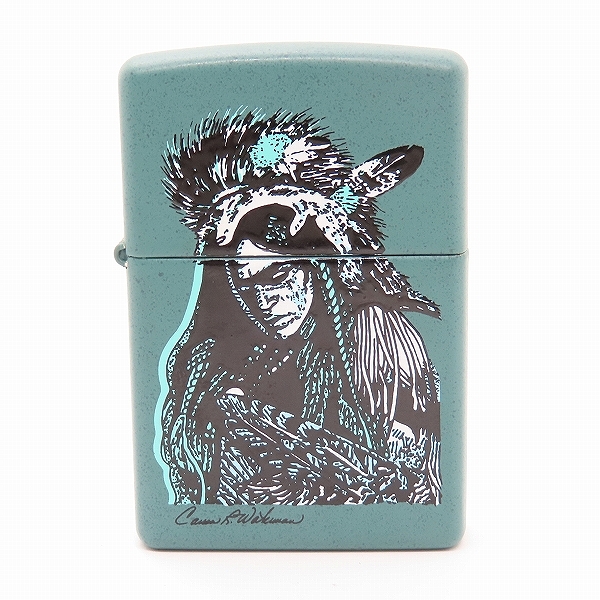 Zippo/ジッポー Carson Waterman/カーソンウォーターマン インディアン 2001年製の買取実績 - ブランド買取専門店リアクロ