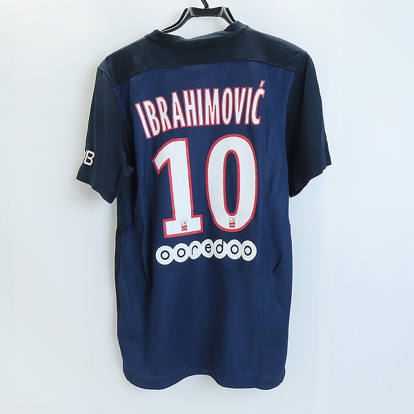 NIKE/ナイキ パリサンジェルマン 15-16 #10 イブラヒモビッチ ホーム ユニフォーム 658907-411/Sの買取実績 ...