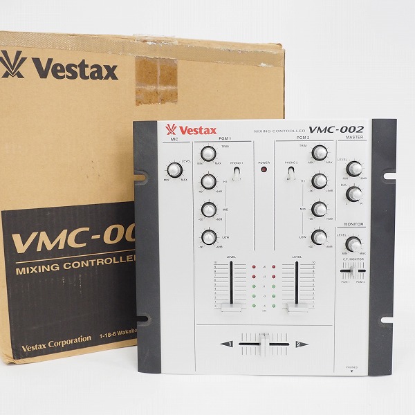 Vestax/ベスタクス VMC-002 DJミキサー【通電確認済】の買取実績 - ブランド買取専門店リアクロ