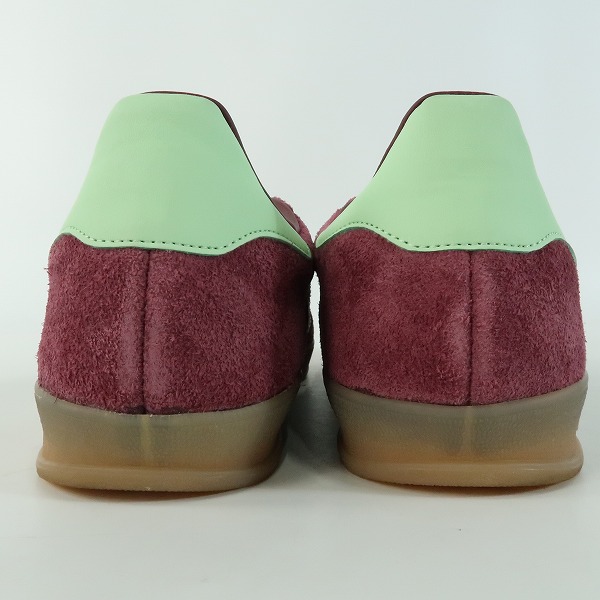 adidas Originals/アディダス Gazelle Indoor "Shadow Red/Semi Green Spark/Gum ...