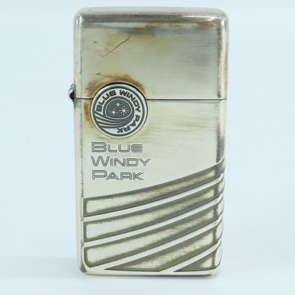 ZIPPO/ジッポー MILD SEVEN BLUE WINDY PARK マイルドセブン アーマーケース スリム 2010年製の買取実績 ...
