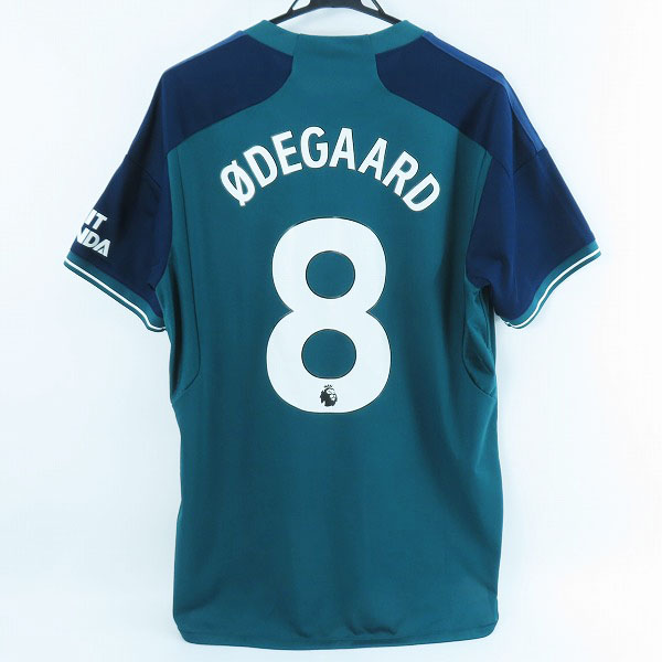 adidas/アディダス アーセナルFC 23-24 3rd ユニフォーム#8 ウーデゴール HR6935/2XLの買取実績 - ブランド買取 ...