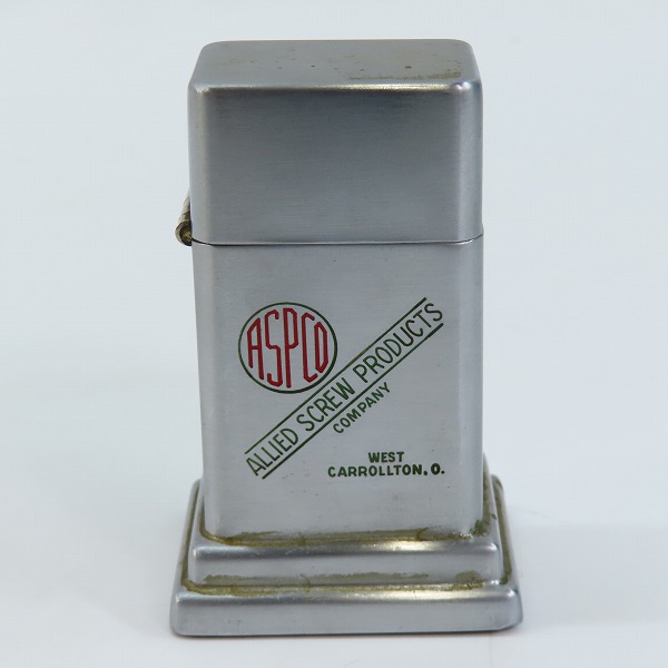 ZIPPO/ジッポー ASPCO 企業ロゴ 卓上ライター 1954～1979年製の買取実績 - ブランド買取専門店リアクロ