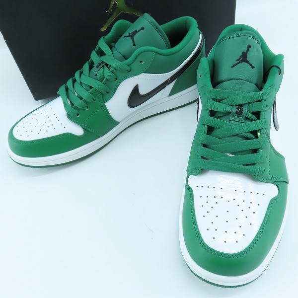 NIKE/ナイキ AIR JORDAN 1 LOW/エアジョーダン1ロー パイングリーン 553558-301/27.0の買取実績 ...